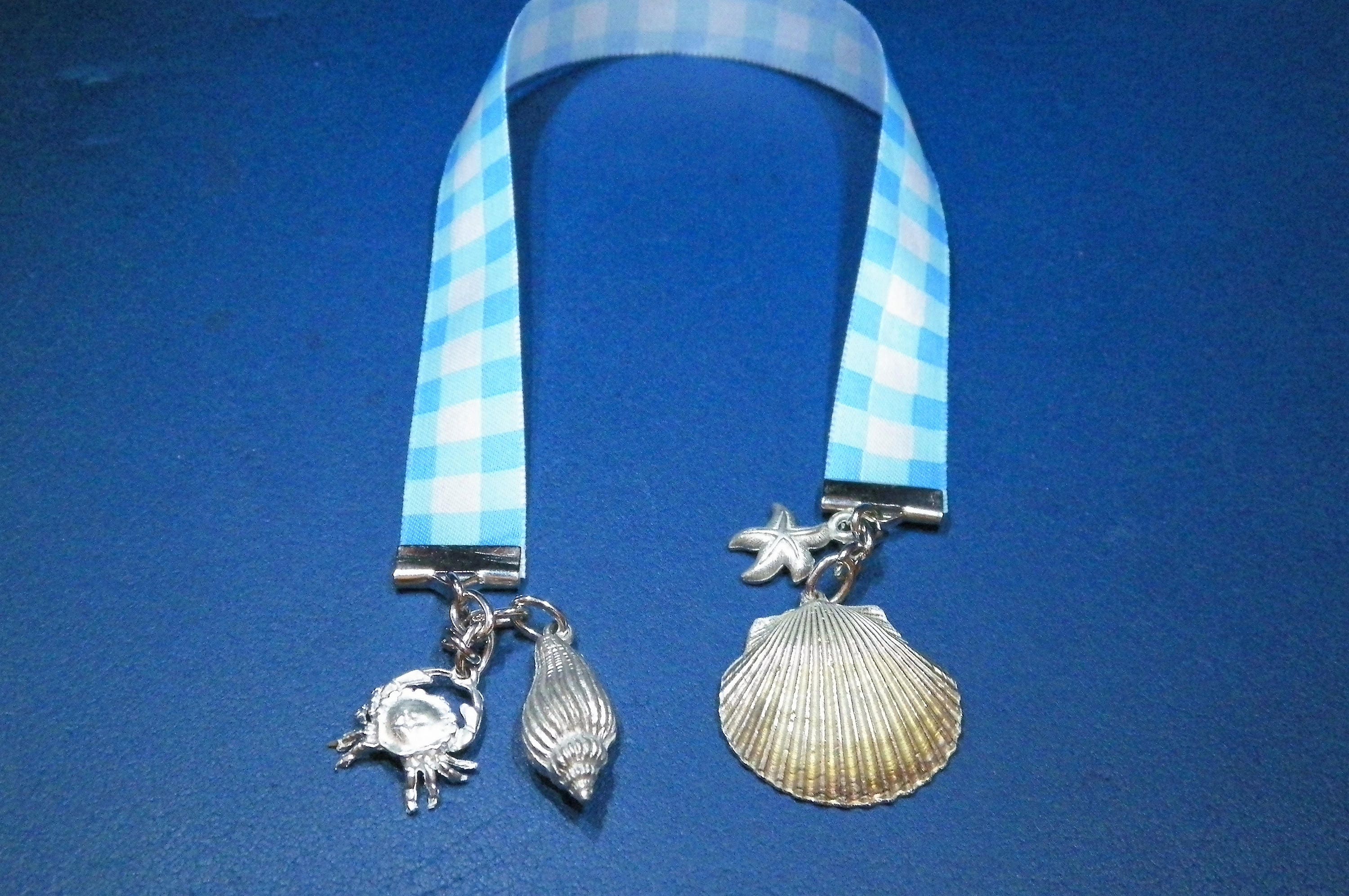 Sea Shell Bookmark - Etsy