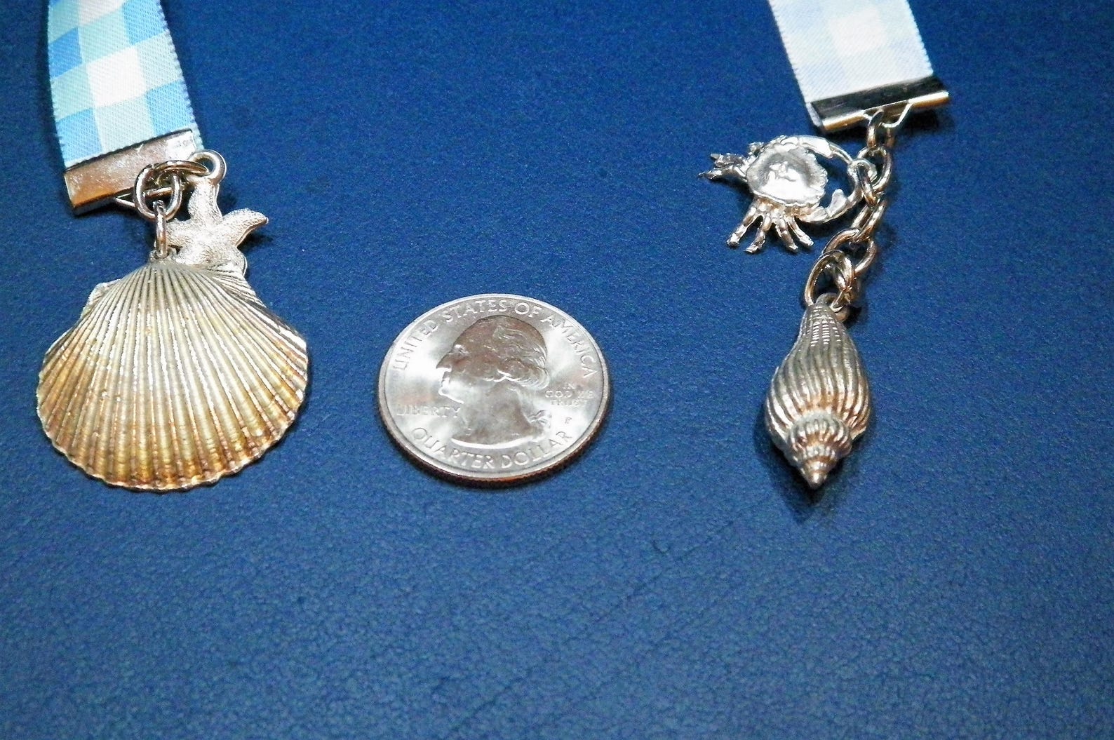 Sea Shell Bookmark - Etsy