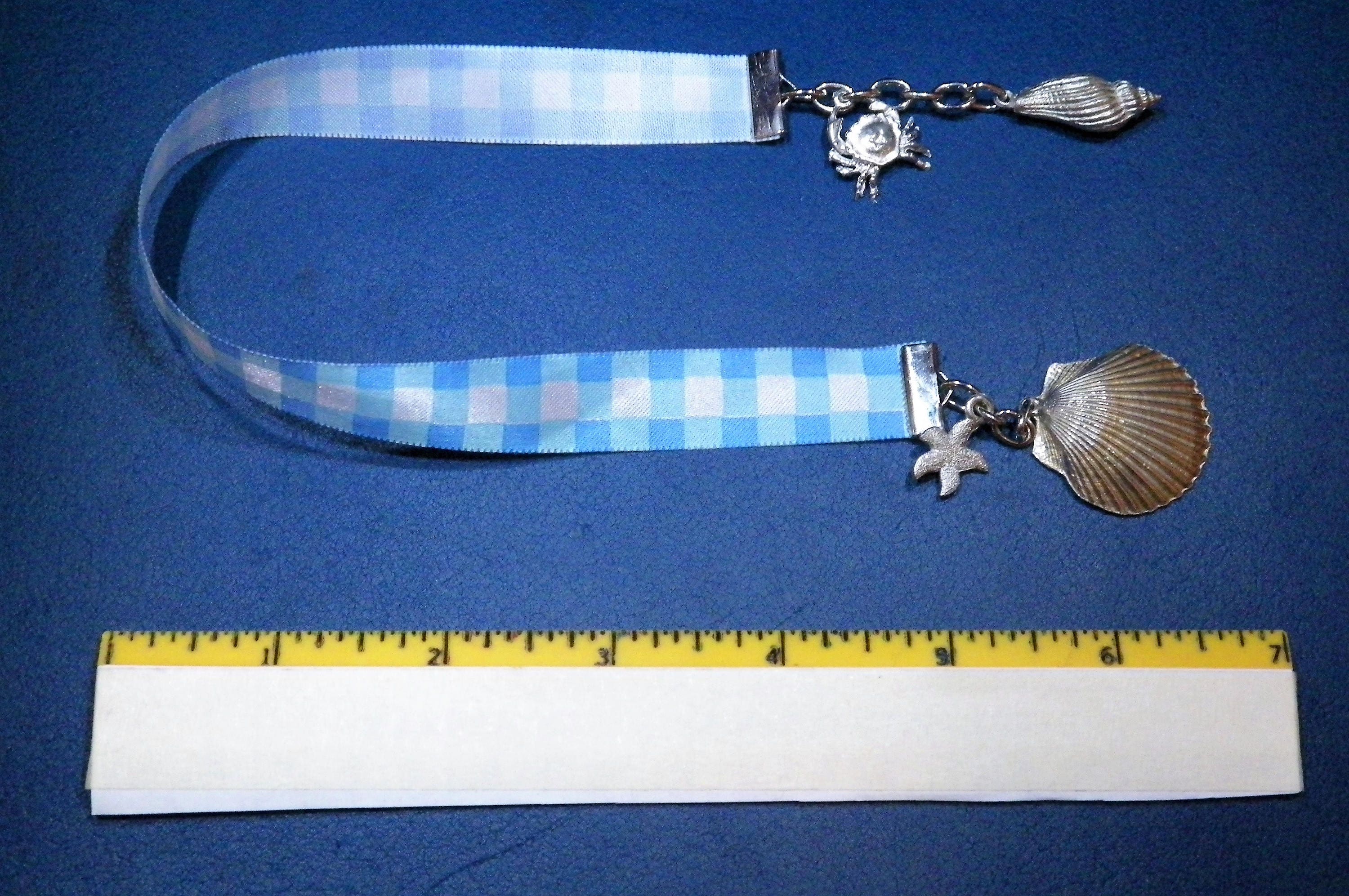 Sea Shell Bookmark - Etsy