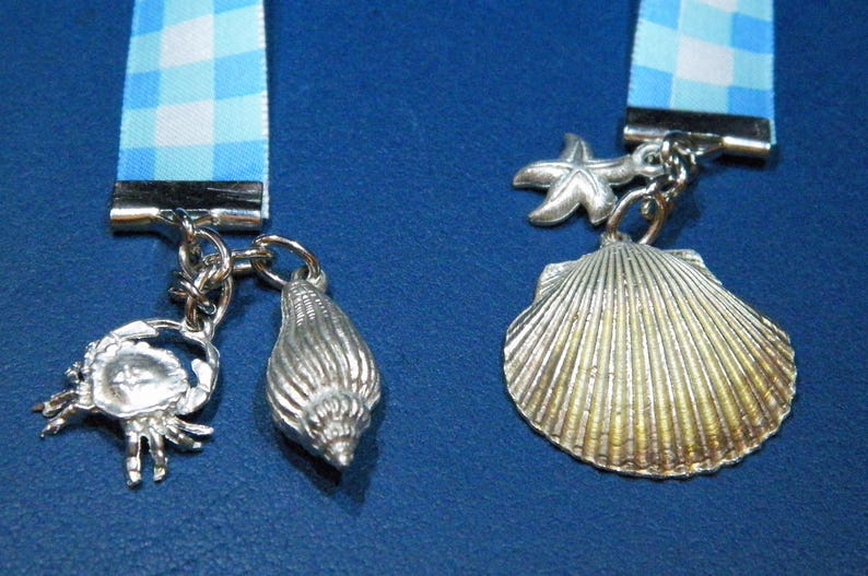 Sea Shell Bookmark - Etsy