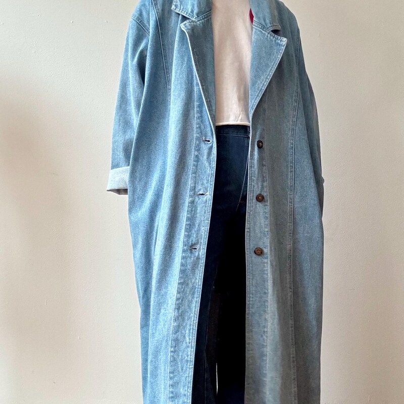 Denim Duster - Etsy