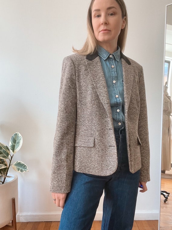 Vintage Escada Riding Style Ivory Cigarette Pants 36 - Gem