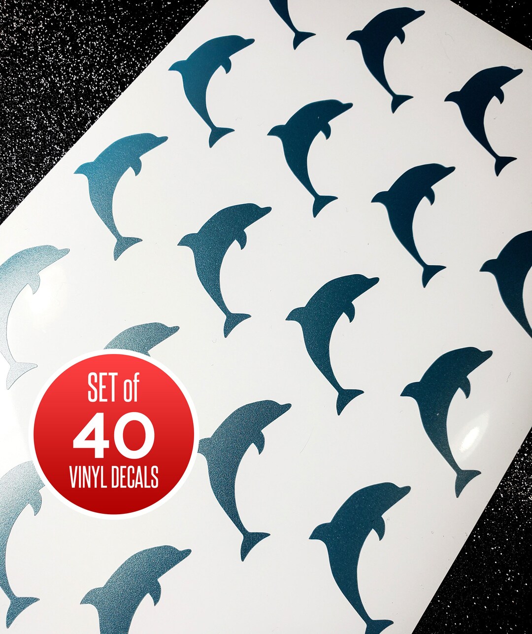 40 Dolphin Vinyl Decals | Vinyl Decals | Decal Sheets | Sticker Sheets ...