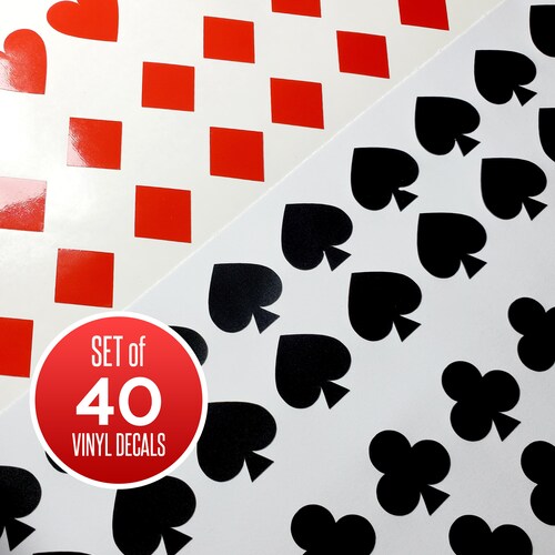 Playing Card Symbols Print Fabricsuit Symbols Playing Card | Etsy