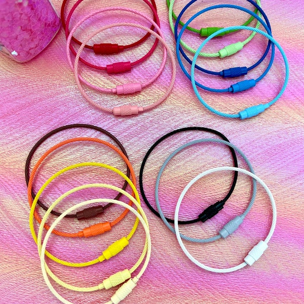 Screw Lock Key Ring - Etsy