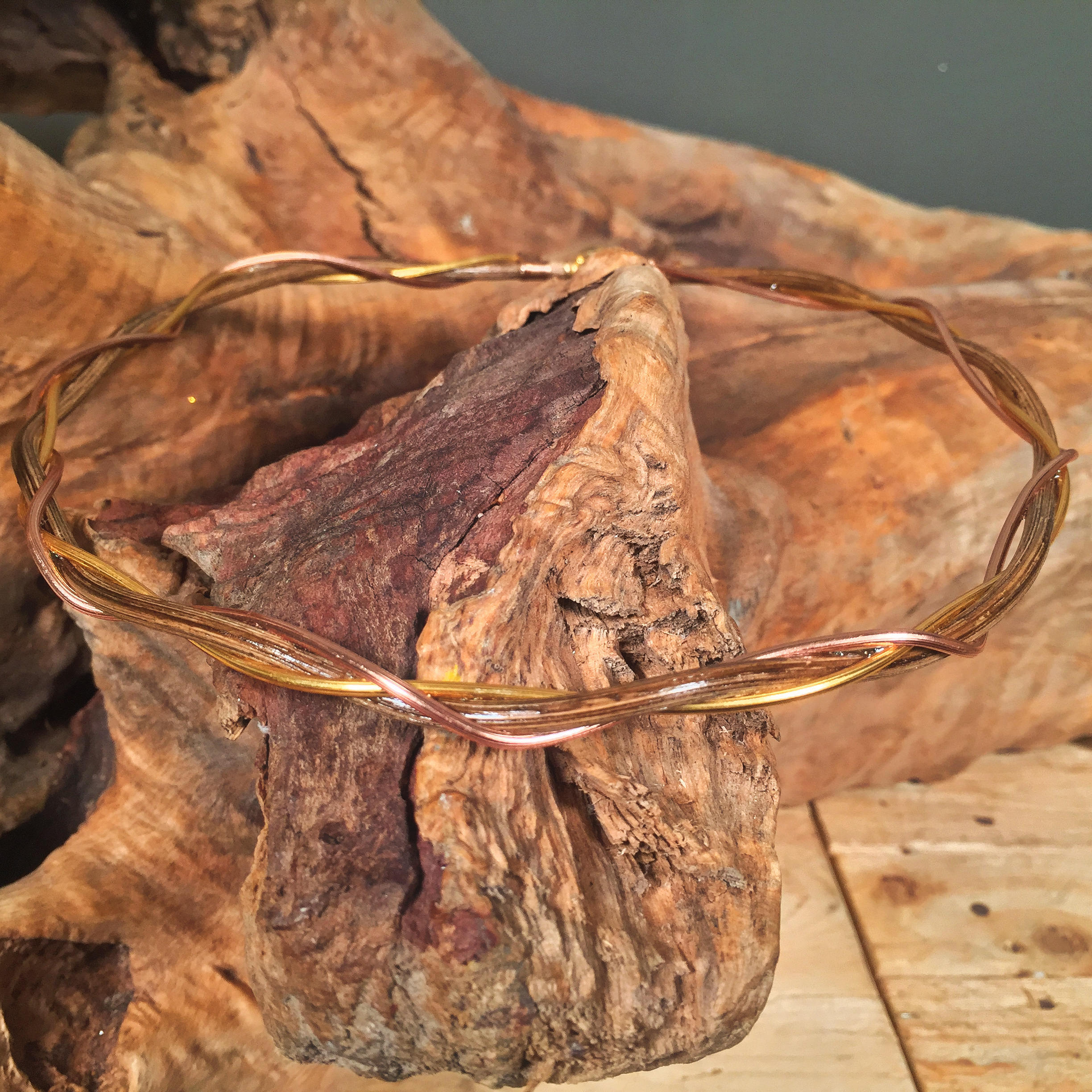 Handmade Pair Orthodox Wedding Crowns Wooden Rustic Style Rod & Two ...