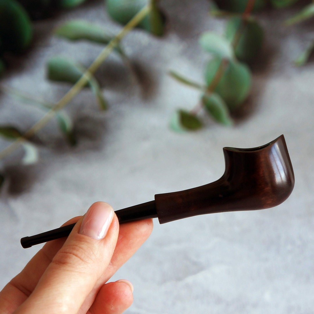 Mini Pocket Smoking Pipe, Tobacco Smoking Pipe, Handmade Wood Pipe ...