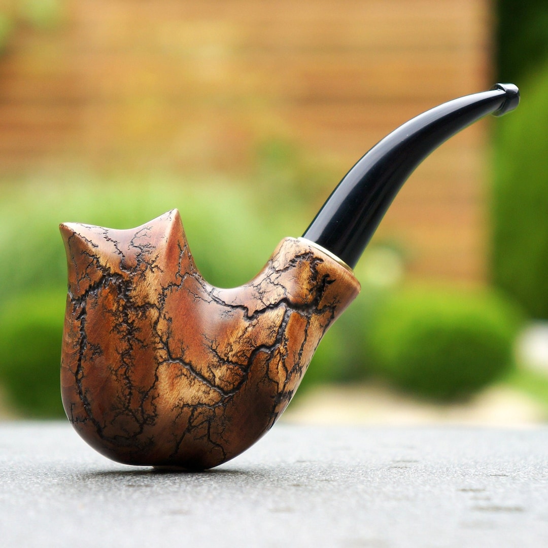 Tobacco Pipe Smoking Pipe Wooden Pipe Handmade Smoking Pipes With 9mm ...