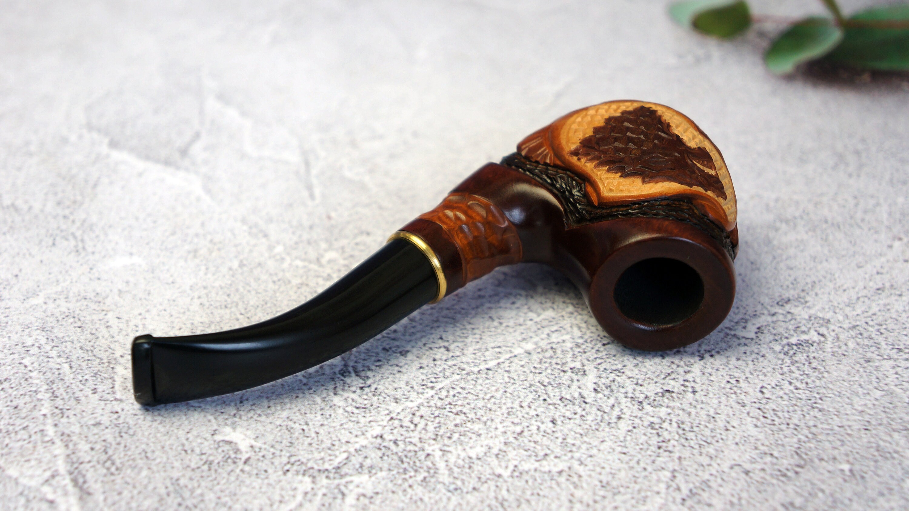 Tobacco Pipe Smoking Pipe wolf Wooden Pipe 9 Mm - Etsy