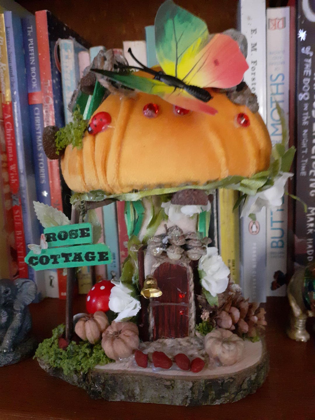 Spring Fairy Toadstool House - Etsy