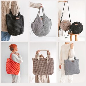 Crochet Pattern Book 10 Crochet Patterns Crochet Handbag - Etsy