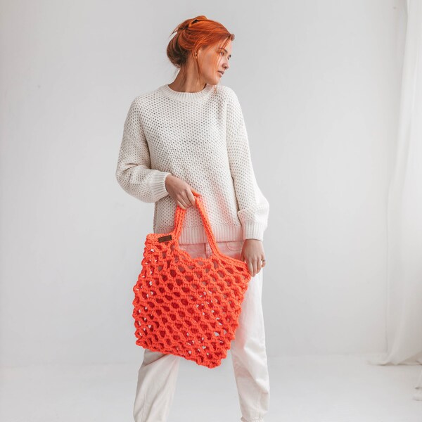 Pink & Orange Vinyl Handle Bag Neon Handbag PVC Shoulder - Etsy Canada