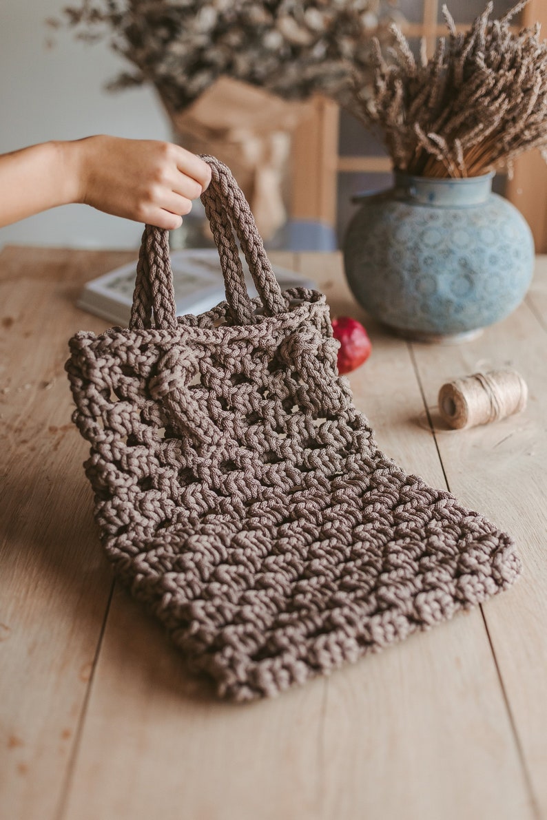 Crochet Bag Tutorial Crochet Bag Pattern Easy VIDEO | Etsy
