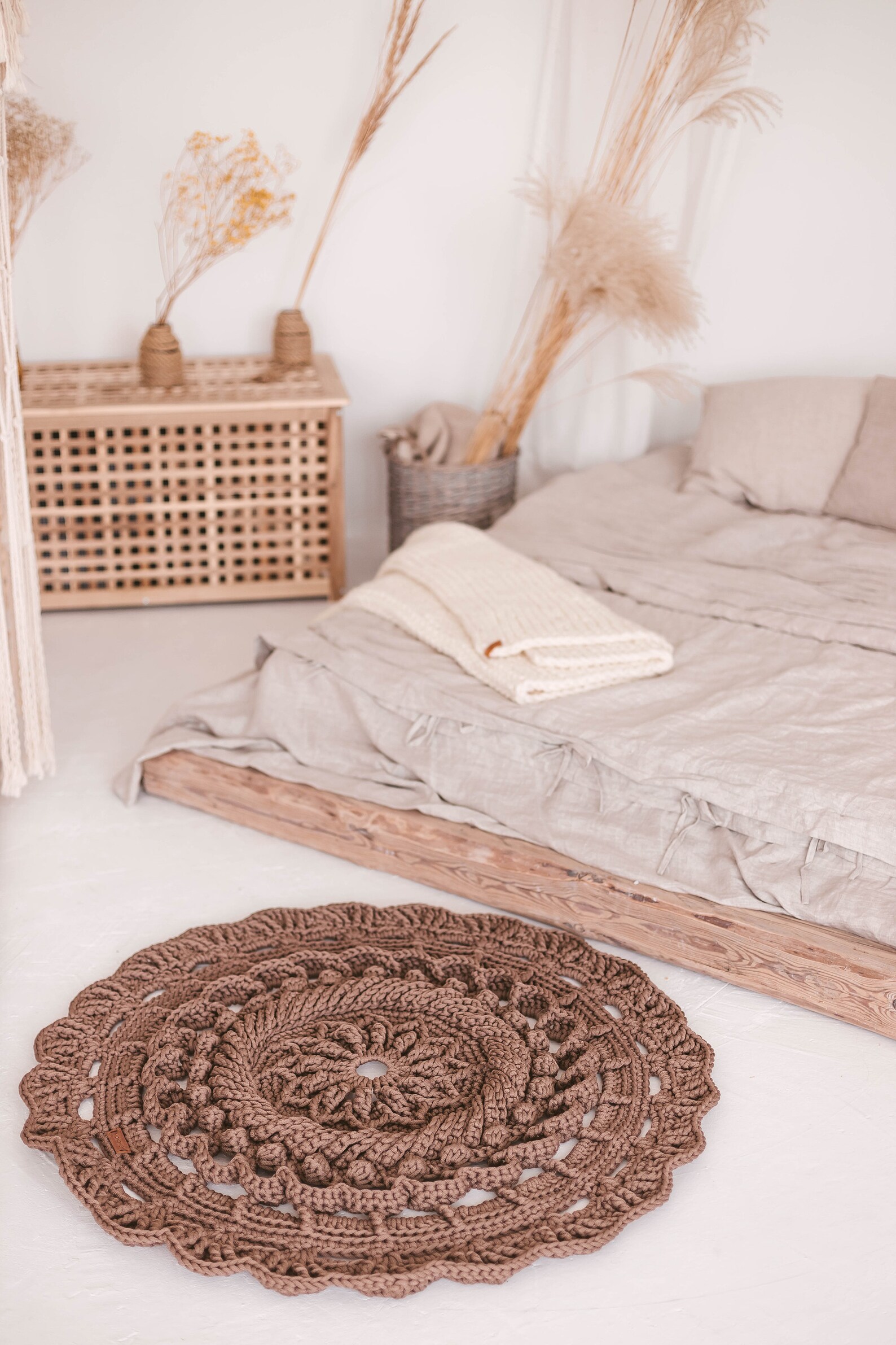 Crochet Carpet Pattern VIDEO TUTORIAL Included Crochet - Etsy