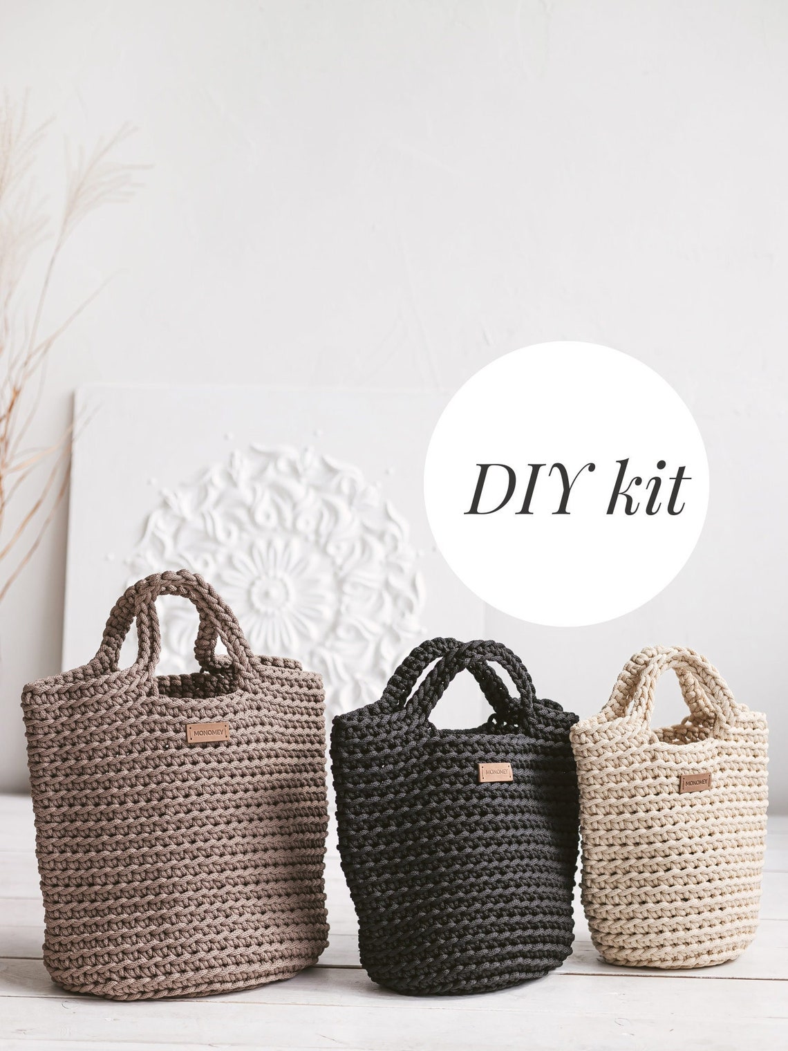 DIY Bag Kit Do It Yourself Kits DIY Tote Bag Do It Yourself - Etsy