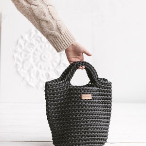 Crochet Tote Bag DIY Kit: Macrame Cord, PDF Pattern + Video - Etsy
