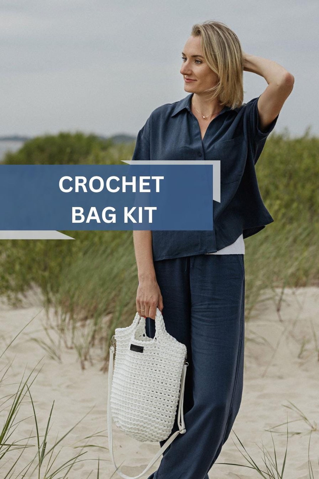 DIY Crafts - DIY Bag Kit - Crochet Gifts for Women - Crochet DIY Kit - Etsy