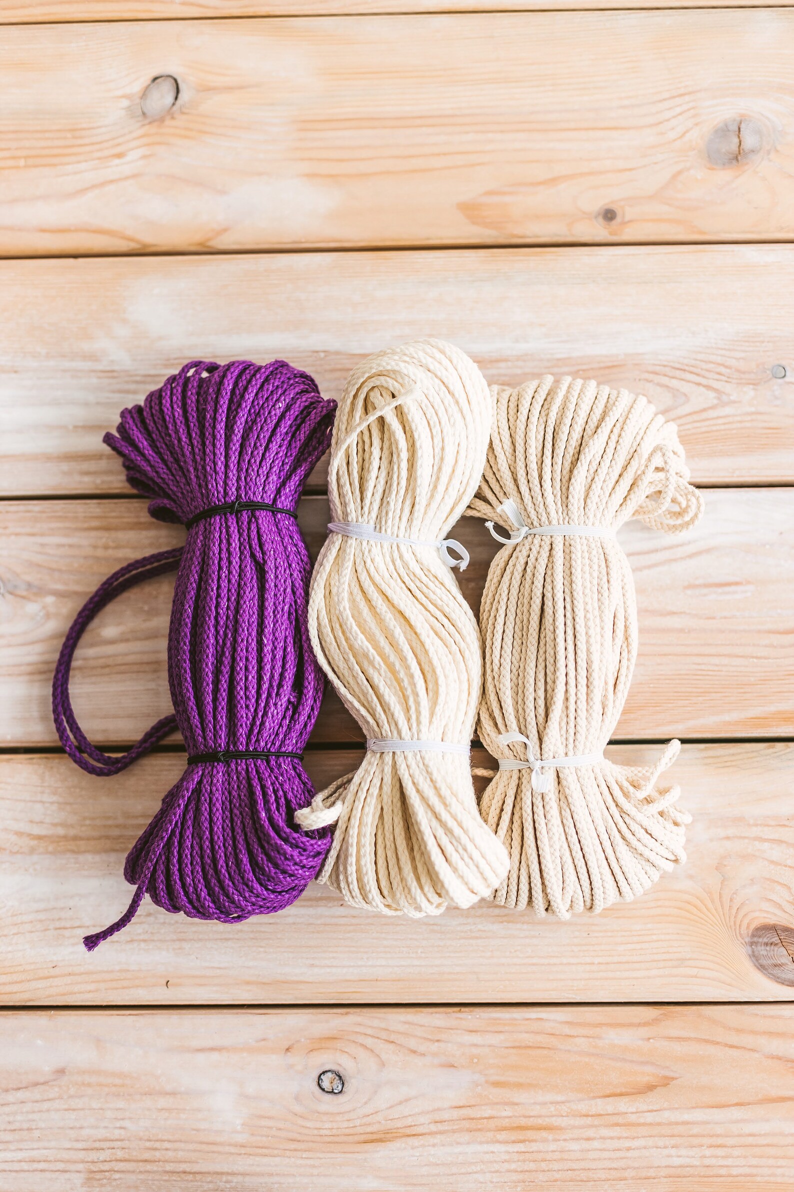 Natural Macrame Cord Linen Rope Braided Macrame Cord Linen - Etsy