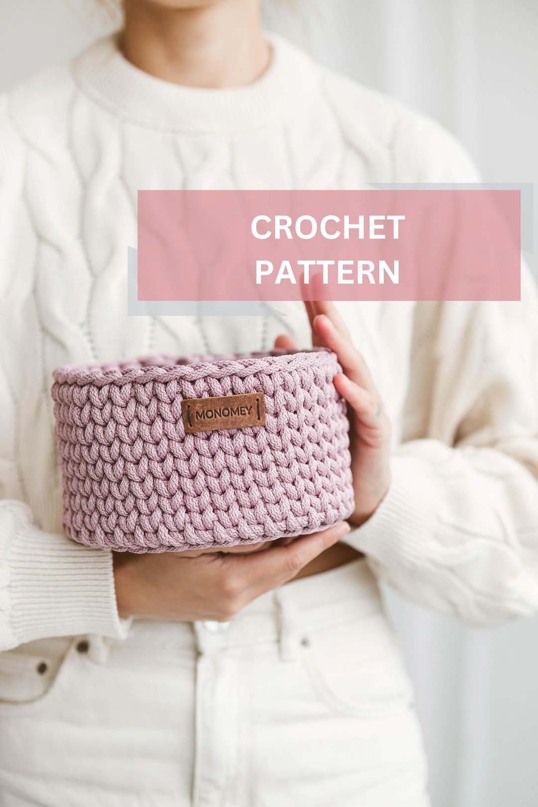 Crochet Basket Pattern: Beginner-friendly With Video Tutorial (PDF ...