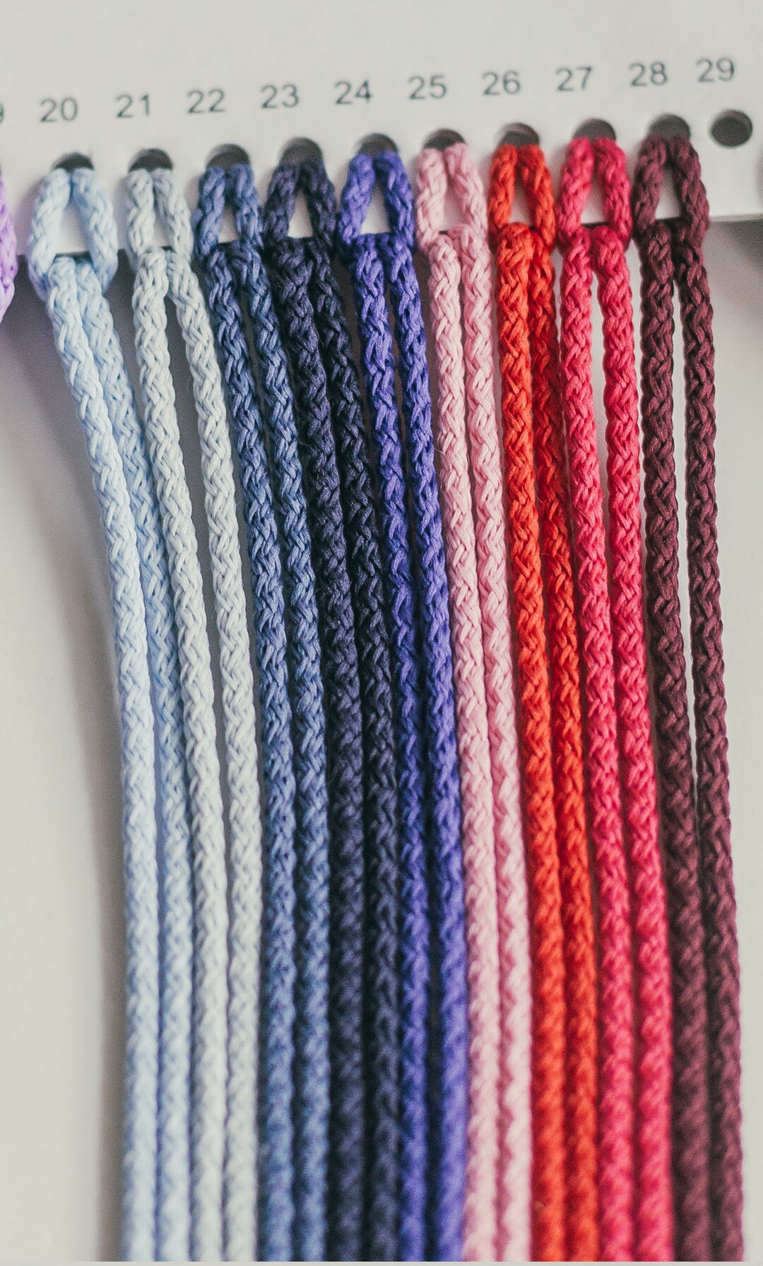 3mm Polyester Macrame Cord: Chunky Knitting & Crochet Yarn (200m) - Etsy