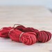 Red Macrame Cord 5 Mm, Red Rope, Linen Yarn, Linen Rope, Braided ...