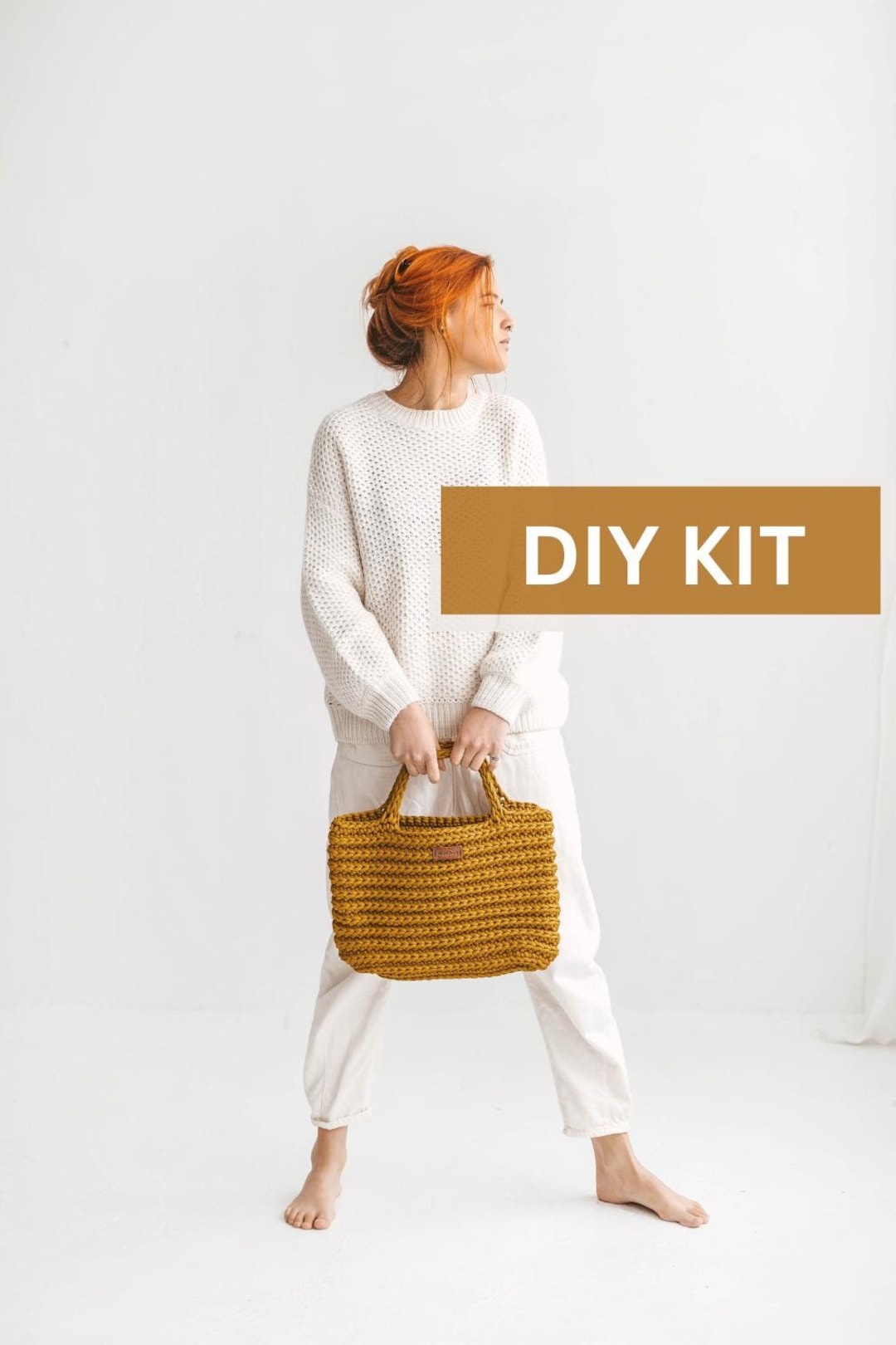 Handbag DIY Kit Craft Set, Crochet Handbag Kit, DIY Bag Kit, Do It ...