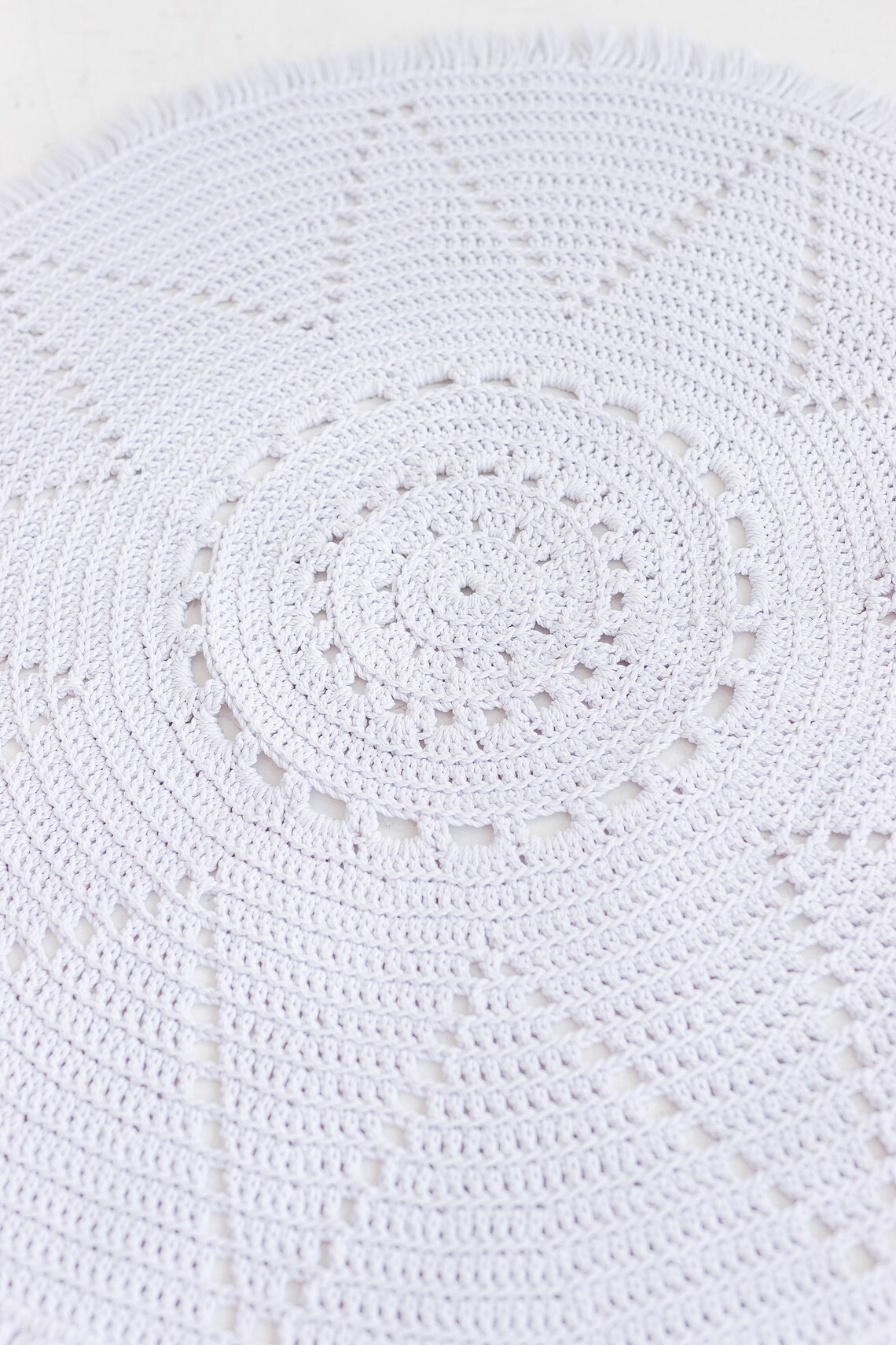 Crochet Rug Pattern Easy Crochet Round Rug Pattern Crochet - Etsy