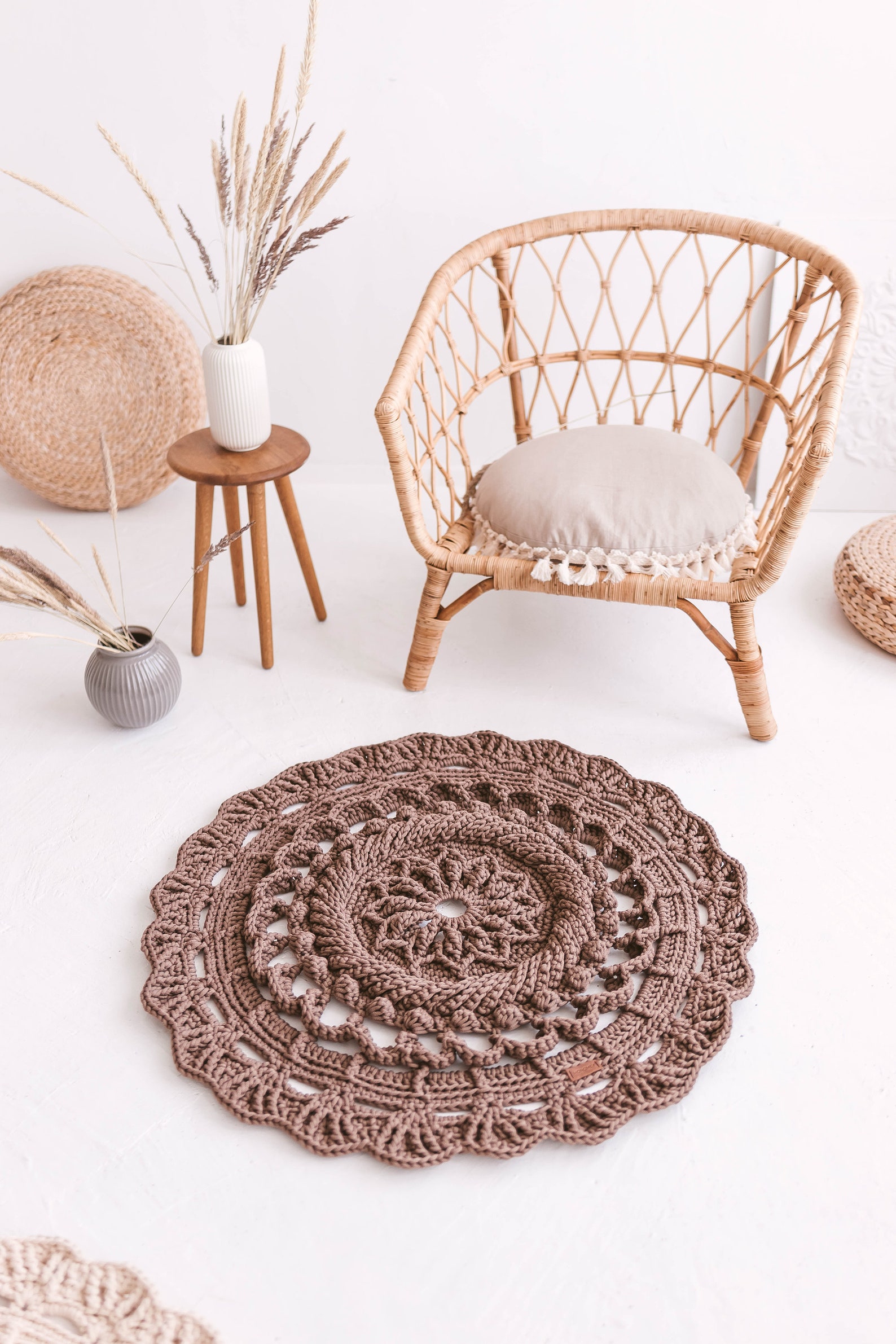 Crochet Carpet Pattern VIDEO TUTORIAL Included Crochet - Etsy