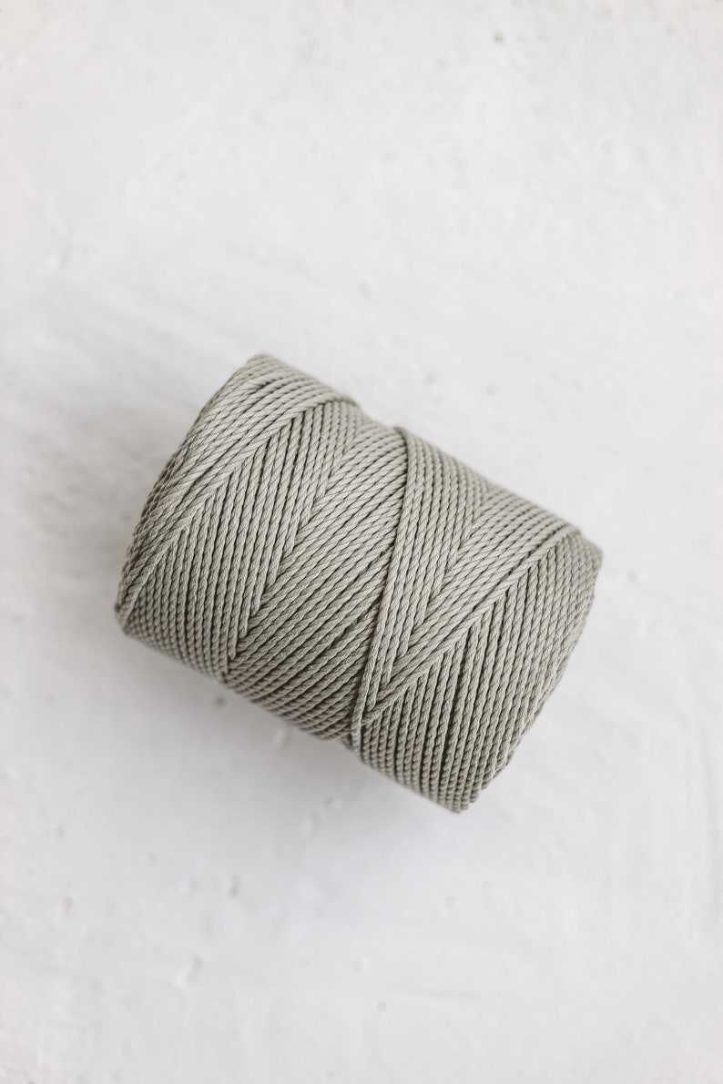 3 Ply Cotton Cord Macrame Cord 4mm Macrame Cord 3mm Cotton - Etsy