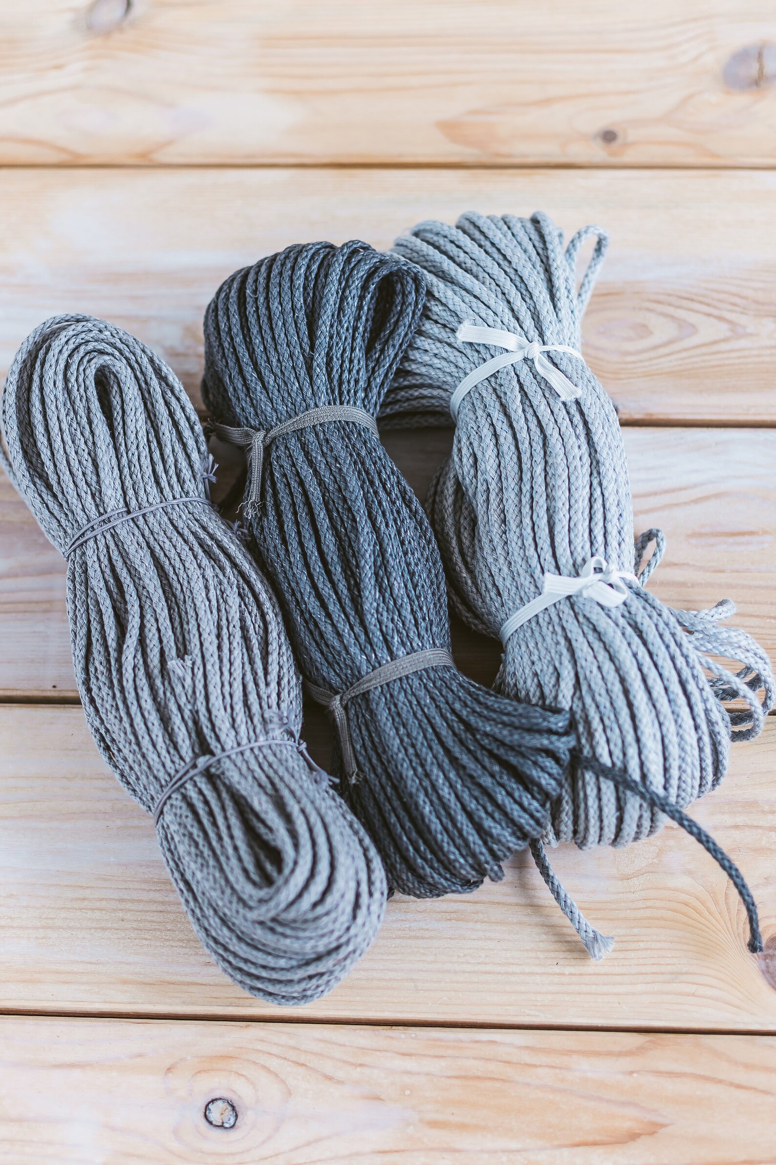 Gray Macrame Cord 5 Mm Grey Yarn Linen Yarn Linen Rope - Etsy