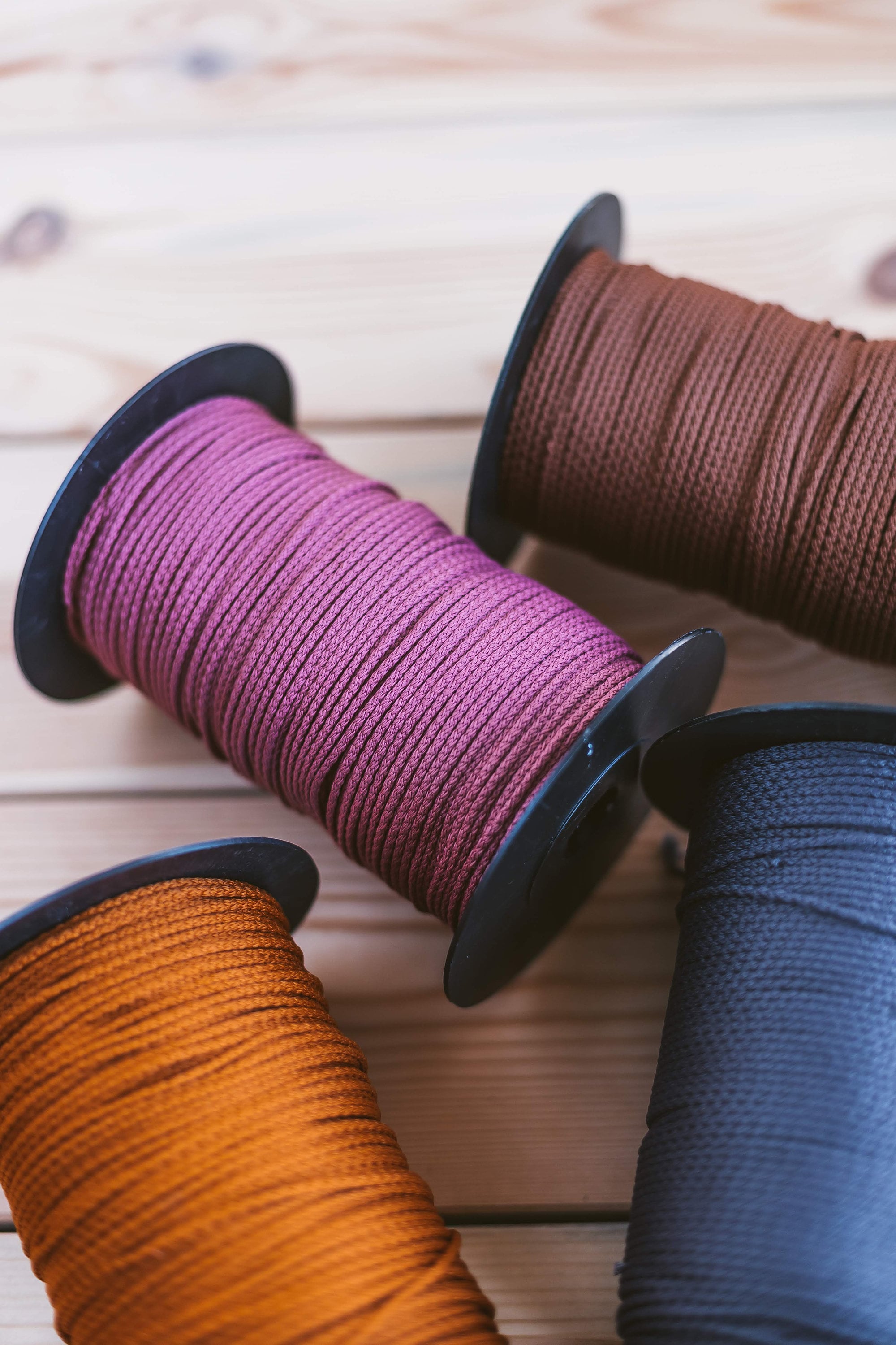 3 mm Macrame cord brown macrame cord crochet supplies | Etsy