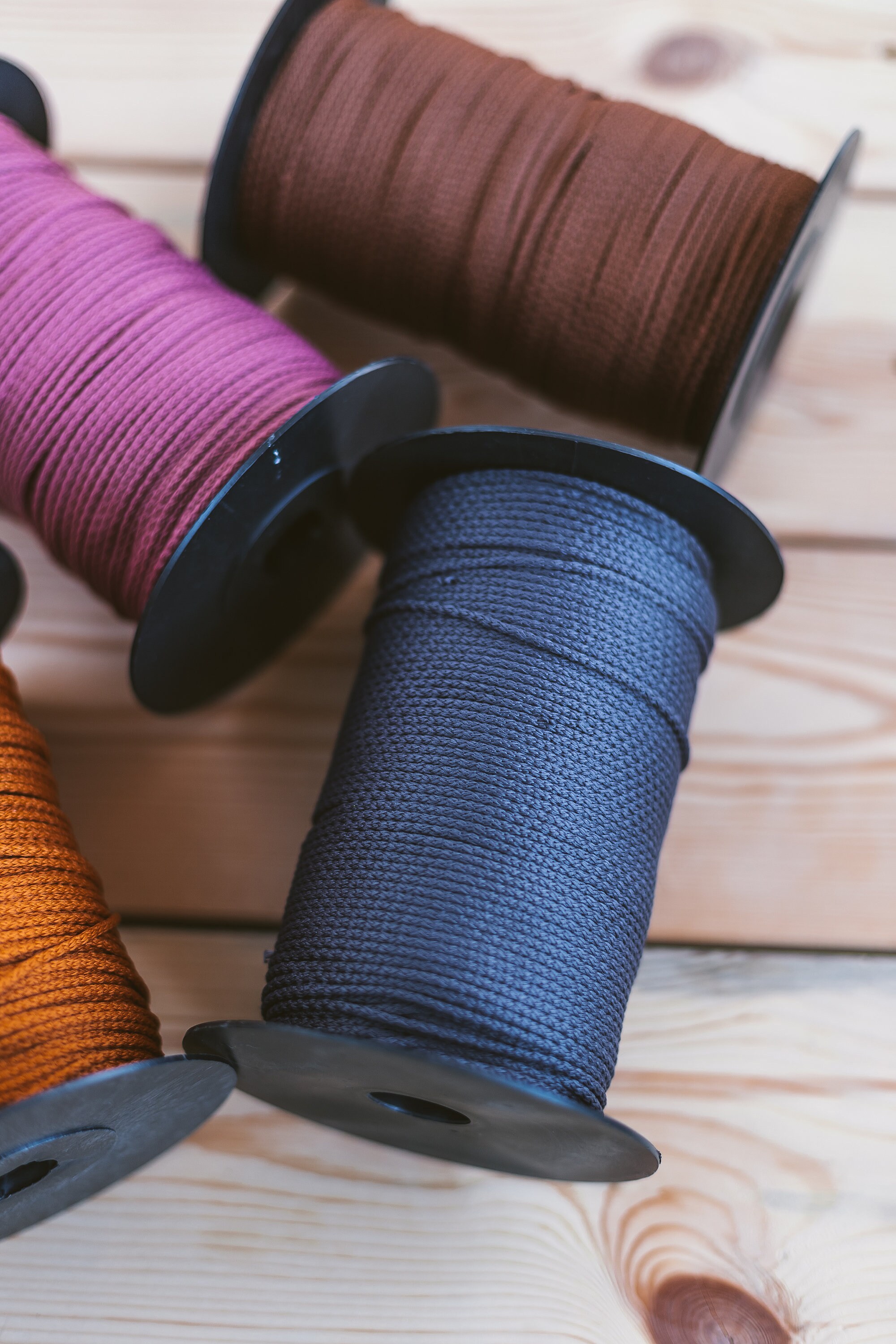 3 mm Macrame cord brown macrame cord crochet supplies | Etsy