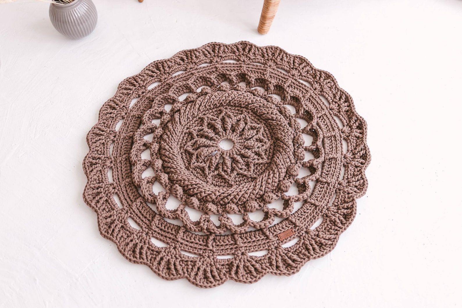 Crochet Carpet Pattern VIDEO TUTORIAL Included Crochet - Etsy