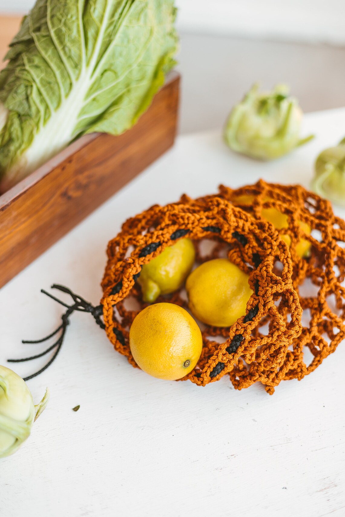 Produce Bag Pattern, SET OF 3 Reusable Produce Bags Crochet Pattern ...