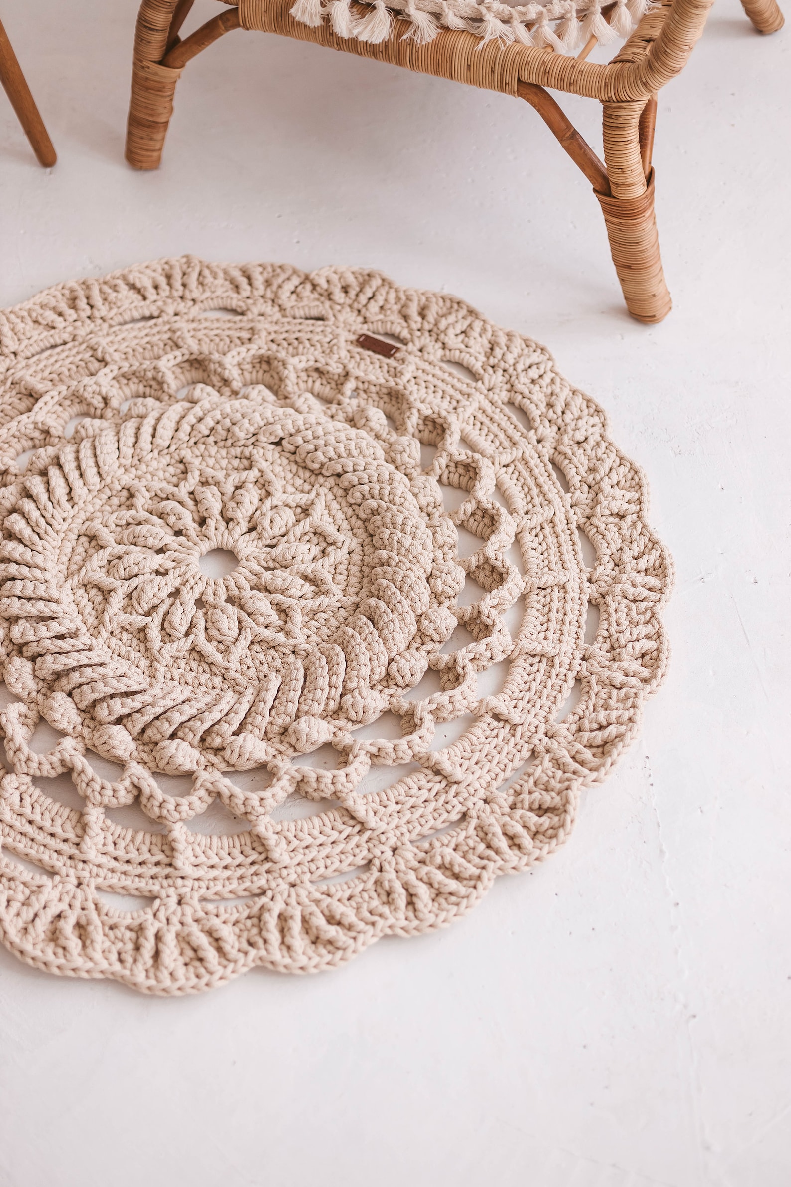 Crochet Carpet Pattern VIDEO TUTORIAL Included Crochet - Etsy