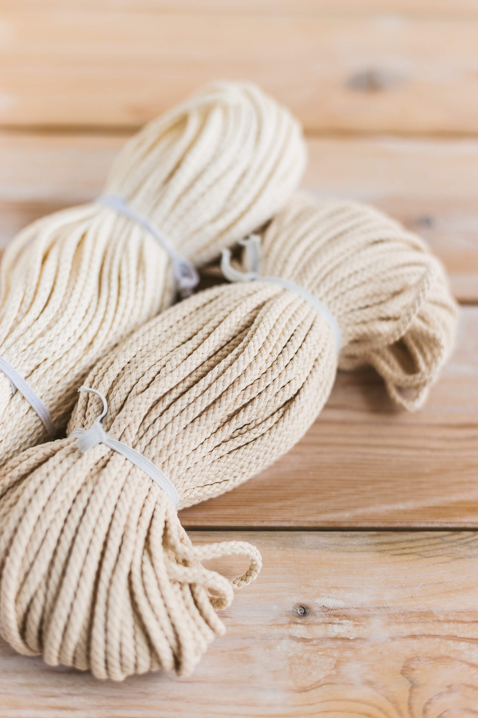 Natural Macrame Cord Linen Rope Braided Macrame Cord Linen | Etsy