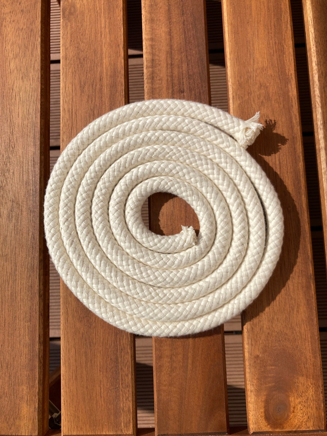 Natural Cotton Cord, Natural Cotton Cording Rope, Chunky Cord, Braided ...