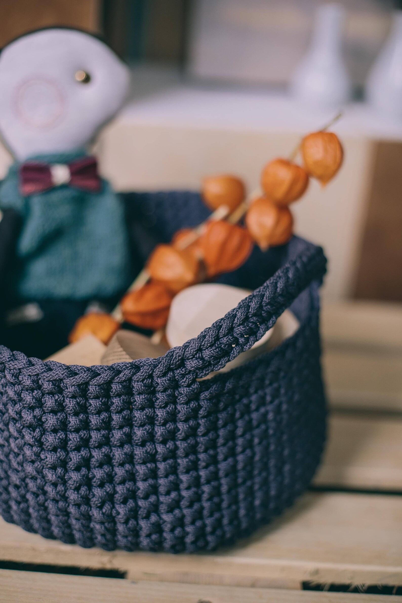 Crochet Basket PATTERN Crochet Basket With Handles PATTERN - Etsy