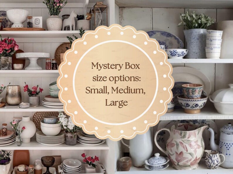 Vintage Mystery Box, Antique Mystery Box, Surprise Gift Box, Vintage ...