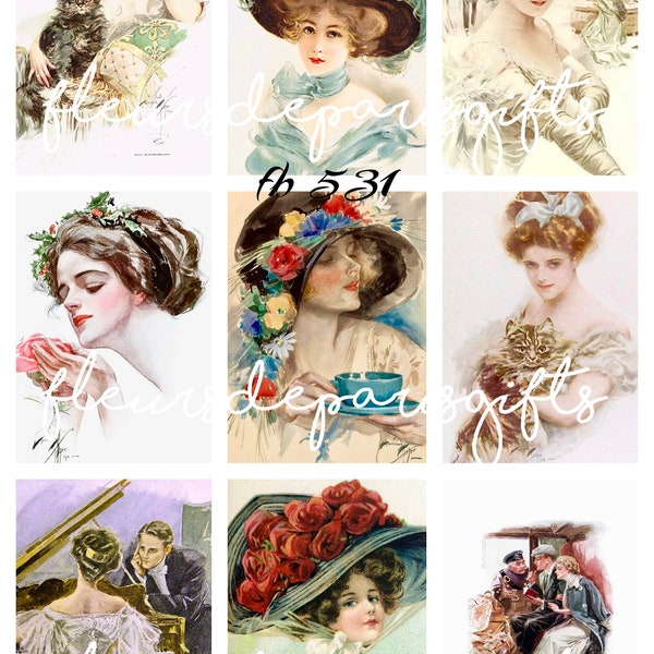 Harrison Fisher - Etsy