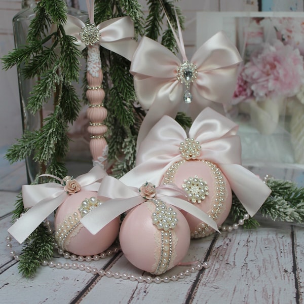 Elegant Christmas Ornaments - Etsy
