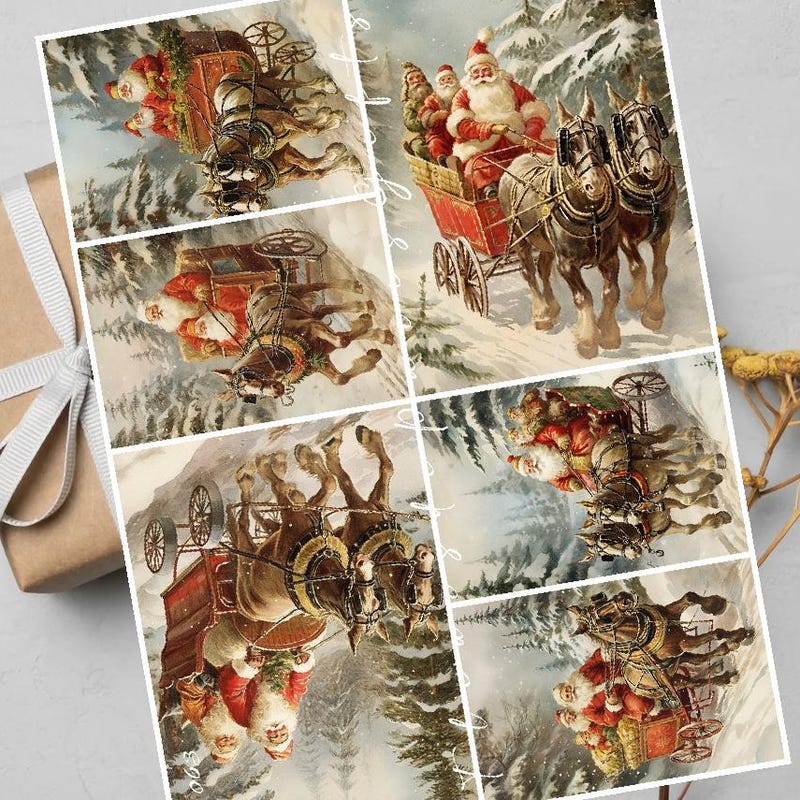 Christmas Rice Paper - Etsy