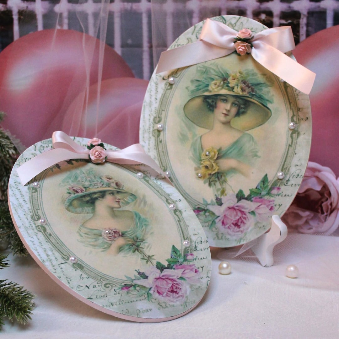 Shabby Chic Vintage French Country Cottage Style Wall/table Decor. Sign ...