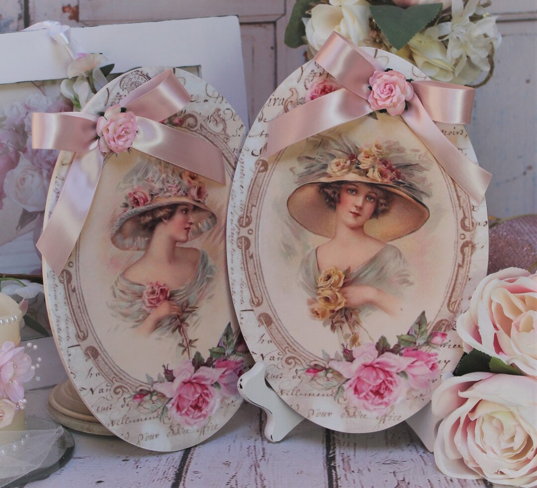 Shabby Chic Vintage French Country Cottage Style Wall/table Decor. Sign ...