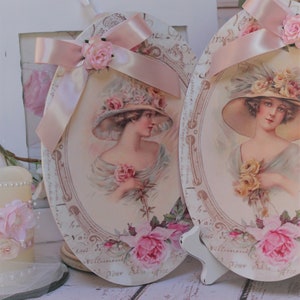 Shabby Chic Vintage French Country Cottage Style Wall/table Decor. Sign ...