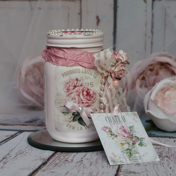 Lace Mason Jars - Etsy