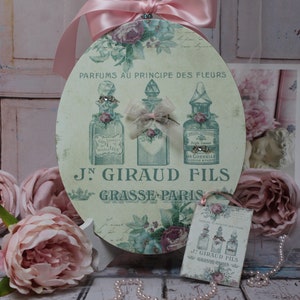 Shabby Chic Vintage French Country Cottage Style Wall/table Decor. Sign ...