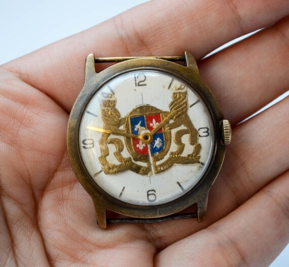 1950s Ruhla Vintage Mechanical Watch: German Retro Wr… - Gem