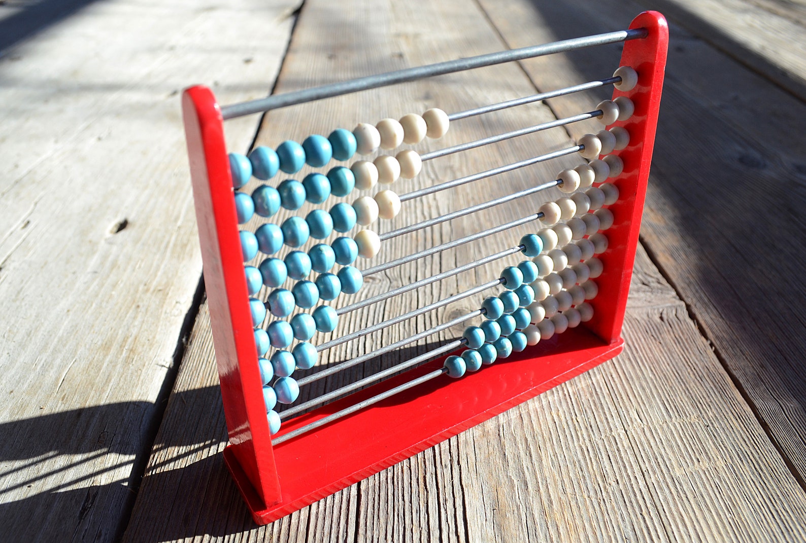 Vintage Abacus Children Plastic Abacus Plastic Counting - Etsy