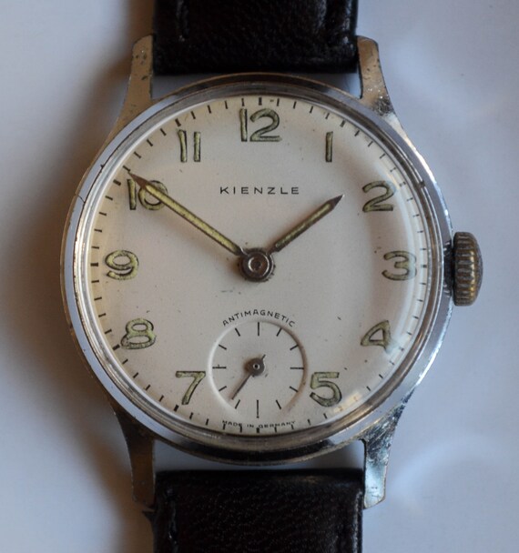 1950's KIENZLE ANTIMAGNETIC Vintage Wristwatch, Worki… - Gem